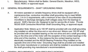 It Just Got Easier to Specify Shaft Grounding for VFD-fed Motors