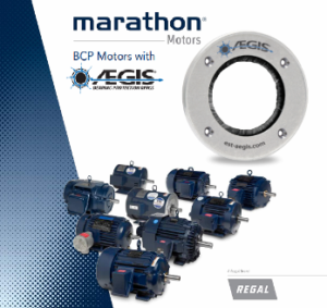 Marathon Motors with Bearing Current Protection